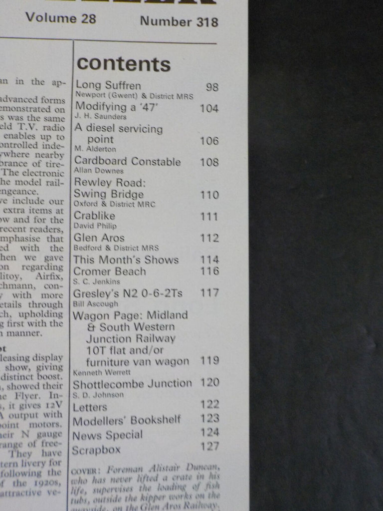 Railway Modeller 1977 April 1977 Vol 288 No 318 Long Suffren Rewley Ro – RailroadTreasures