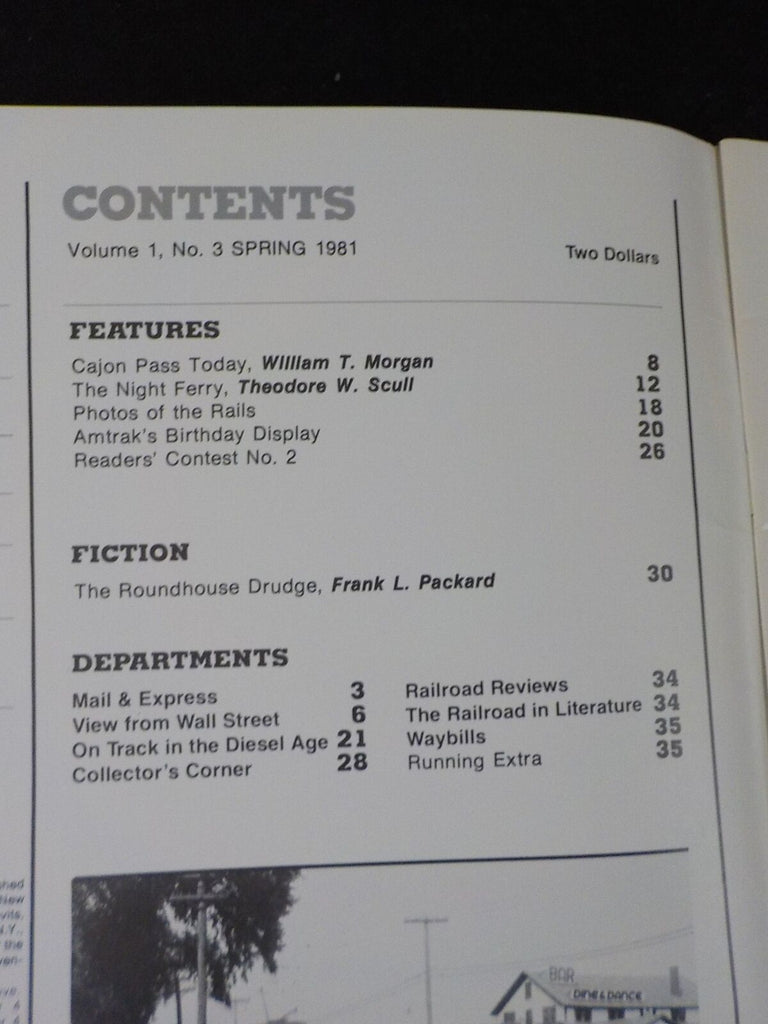 Railroads Illustrated 1981 Spring V1#3 Cajon Pass today London-Paris N – RailroadTreasures