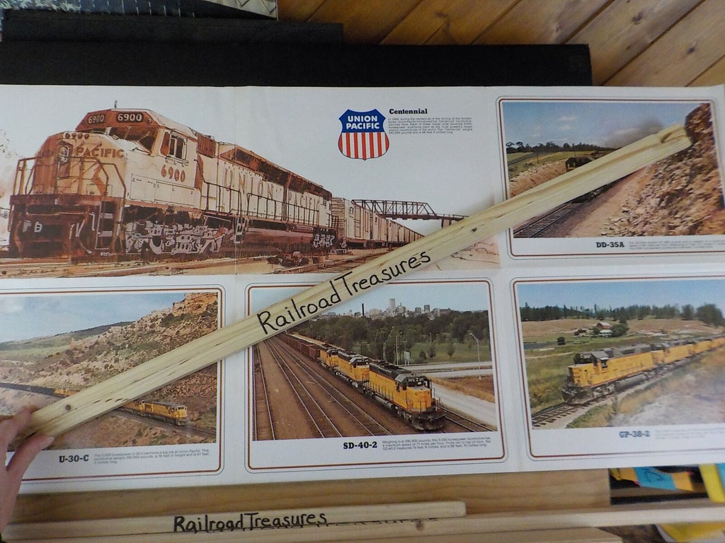 Union Pacific Locomotives of Union Pacific Railroad brochure ...