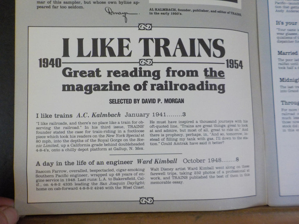 I Like Trains Great reading from the magazine of Railroading 1940-1954 ...