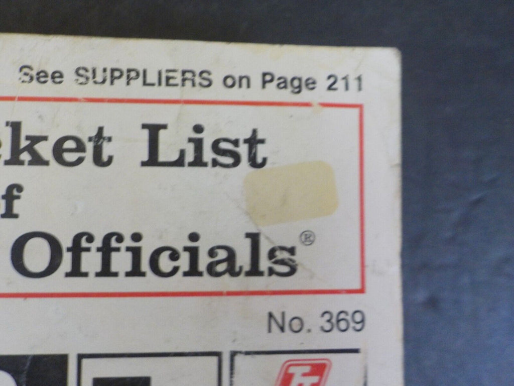 Pocket List of Railroad Officials #369 1987 1st Quarter – RailroadTreasures