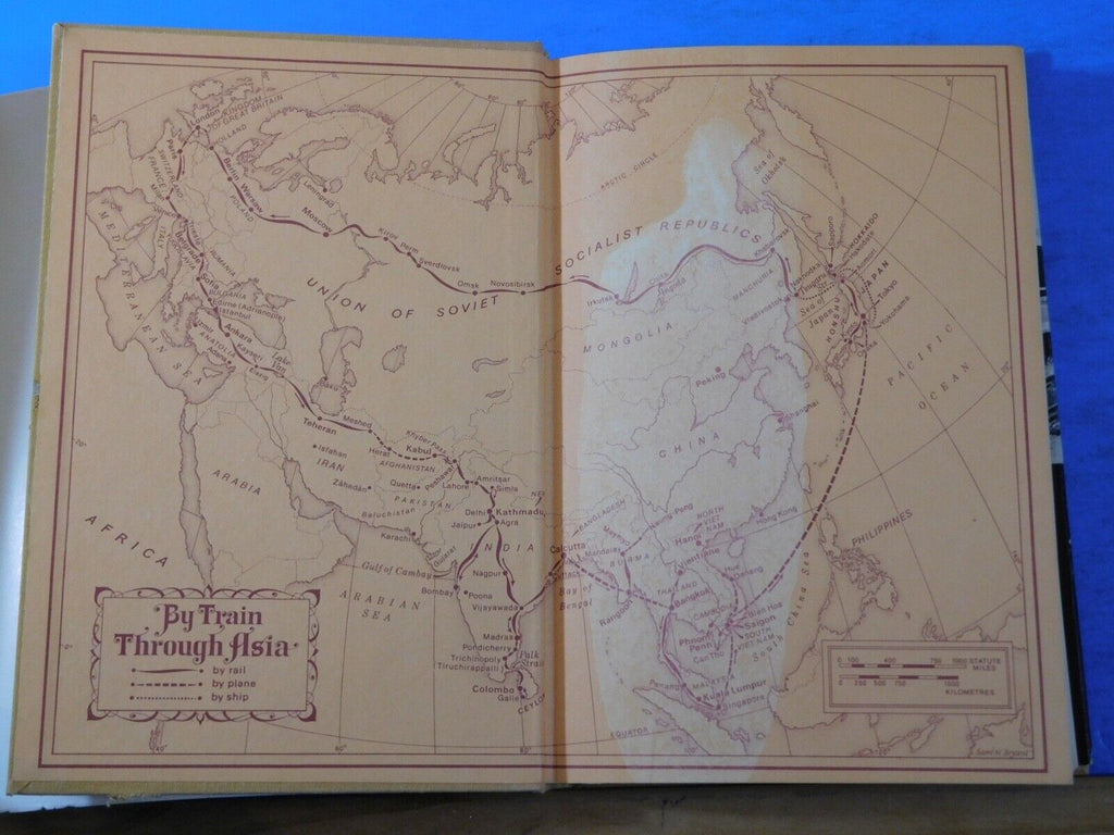 Great Railway Bazaar, The By train through Asia by Paul Theroux Dust J ...