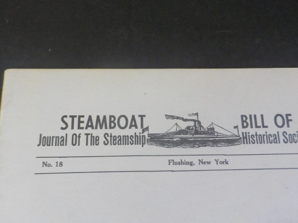 Steamboat Bill #18 1945 December Journal of the Steamship Historical S ...