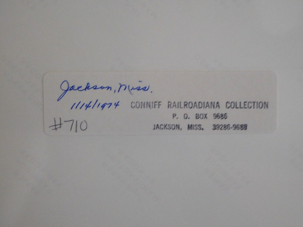 Photo Gulf Mobile & Ohio Locomotive #710 8X10 Color – RailroadTreasures