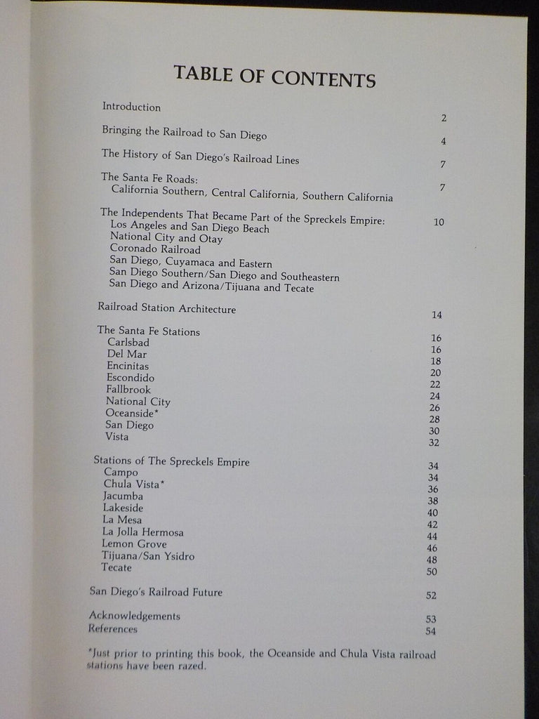 Railroad Stations of San Diego County CA Then and Now By James Price S ...