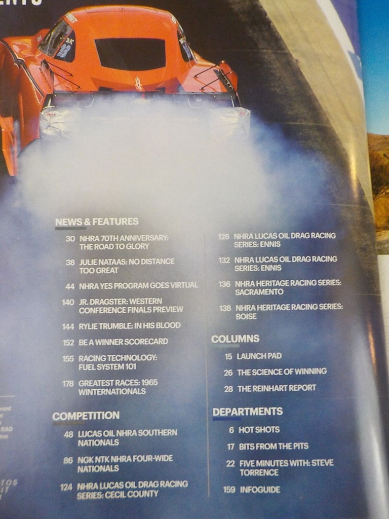 National Dragster Magazine 2021 June Rad Rookie 70 yrs NHRA championsh ...