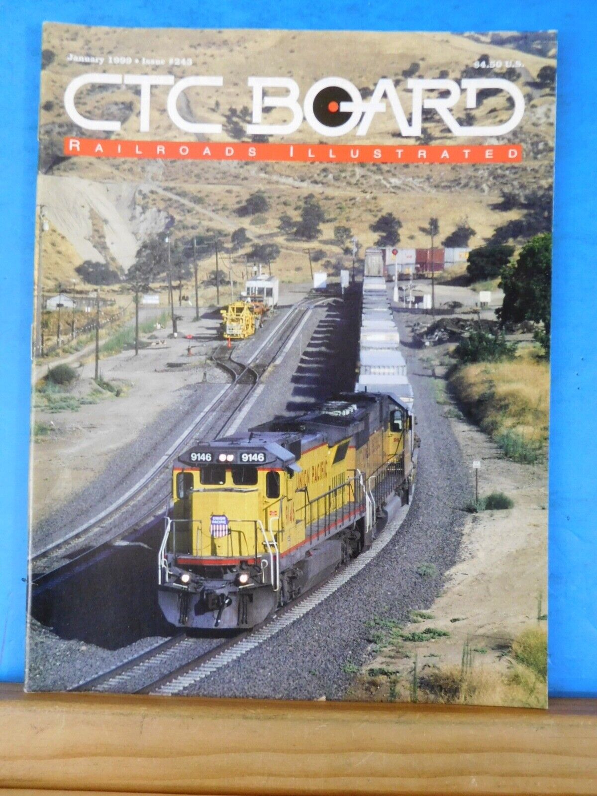 CTC Board Railroads Illustrated #243 Jan 1999 Railroad News Photos ...