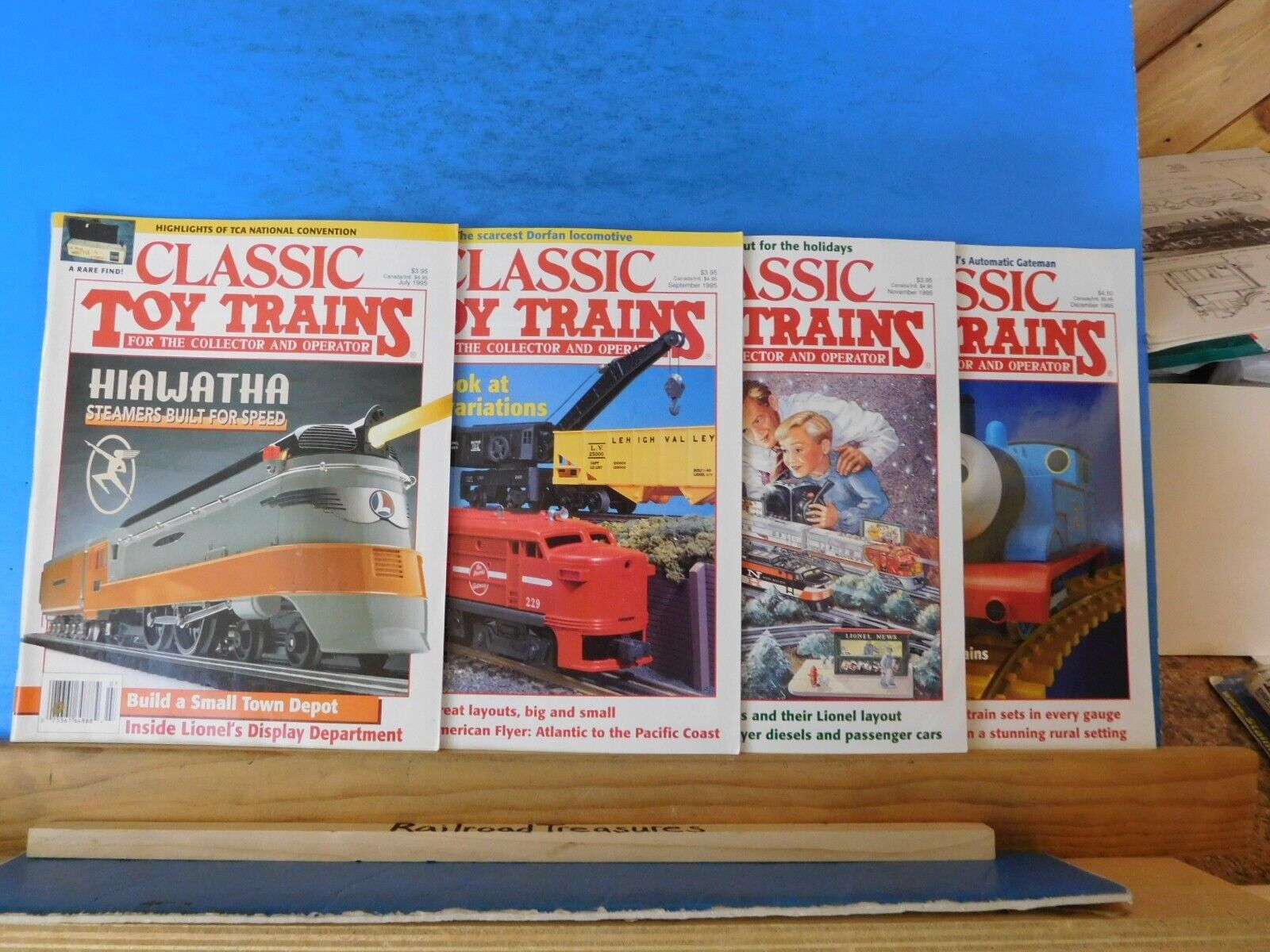 Classic Toy Trains Complete Year 1995 7 Issues – RailroadTreasures