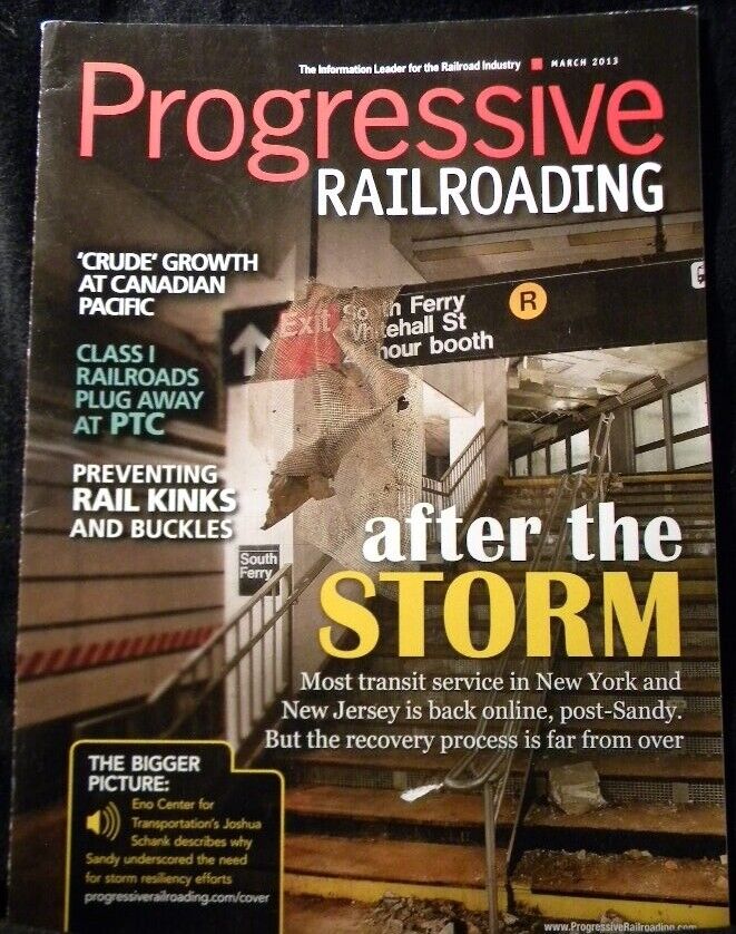 Progressive Railroading 2013 March Canadian Pacific Rail kinks & buckl ...