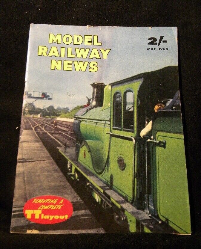 Model Railway News 1960 May Complete TT layout Goods Rolling stock 2 E ...