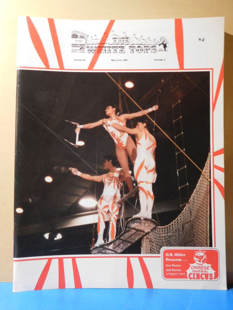 White Tops Circus Magazine 1996 May June Chinese Imperial Circus ...