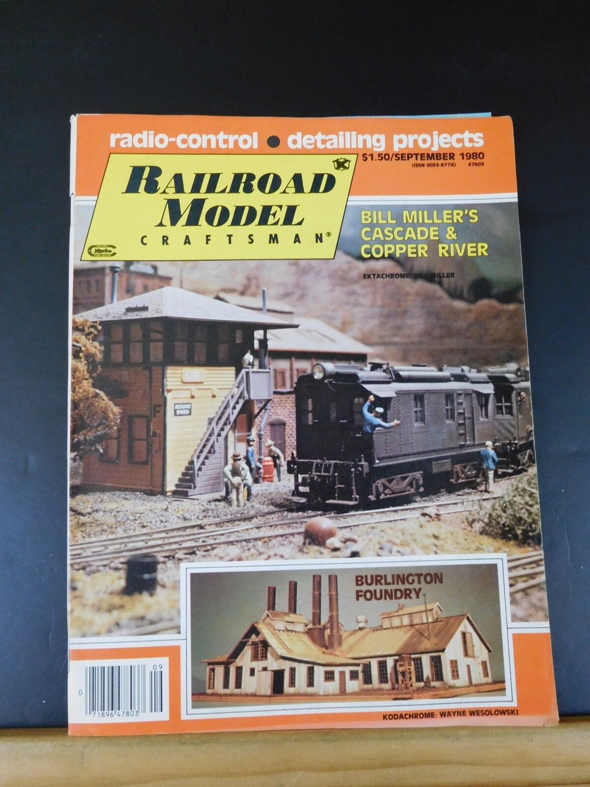 Railroad Model Craftsman Magazine 1980 September RMC Radio control Det ...