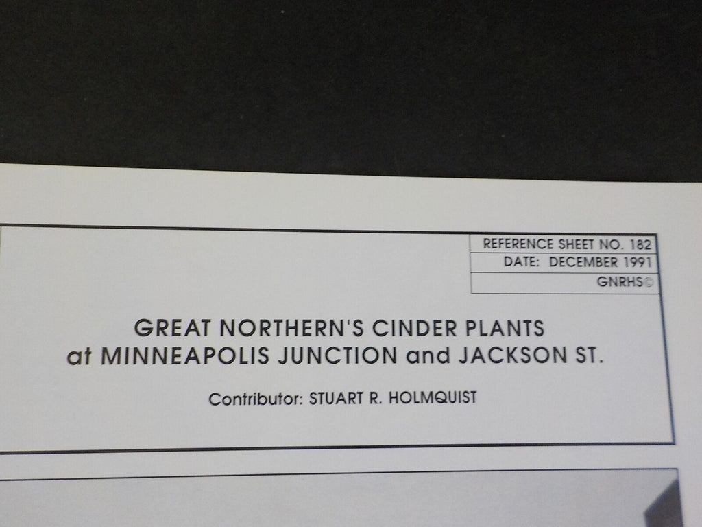 Great Northern Goat Reference Sheet #182 December 1991 Cinder plants ...