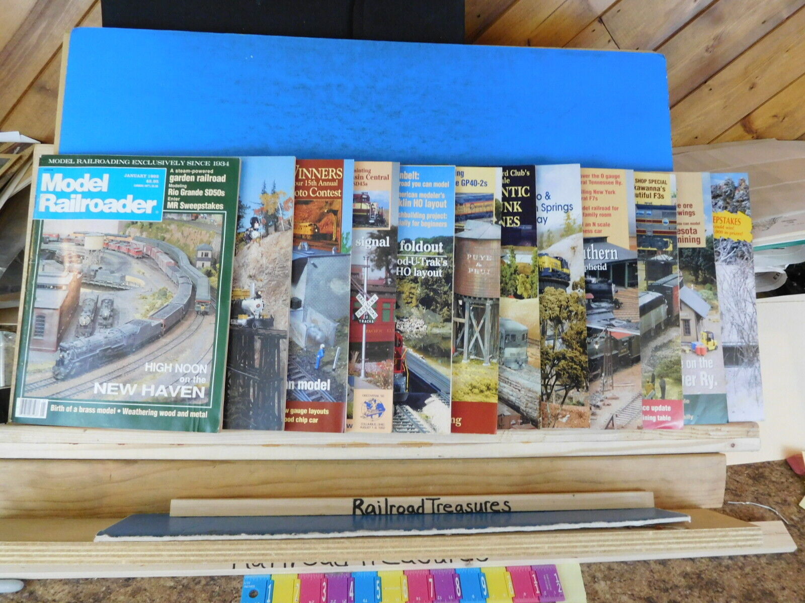 Model Railroader Magazine Complete Year 1992 12 issues Complete Year ...