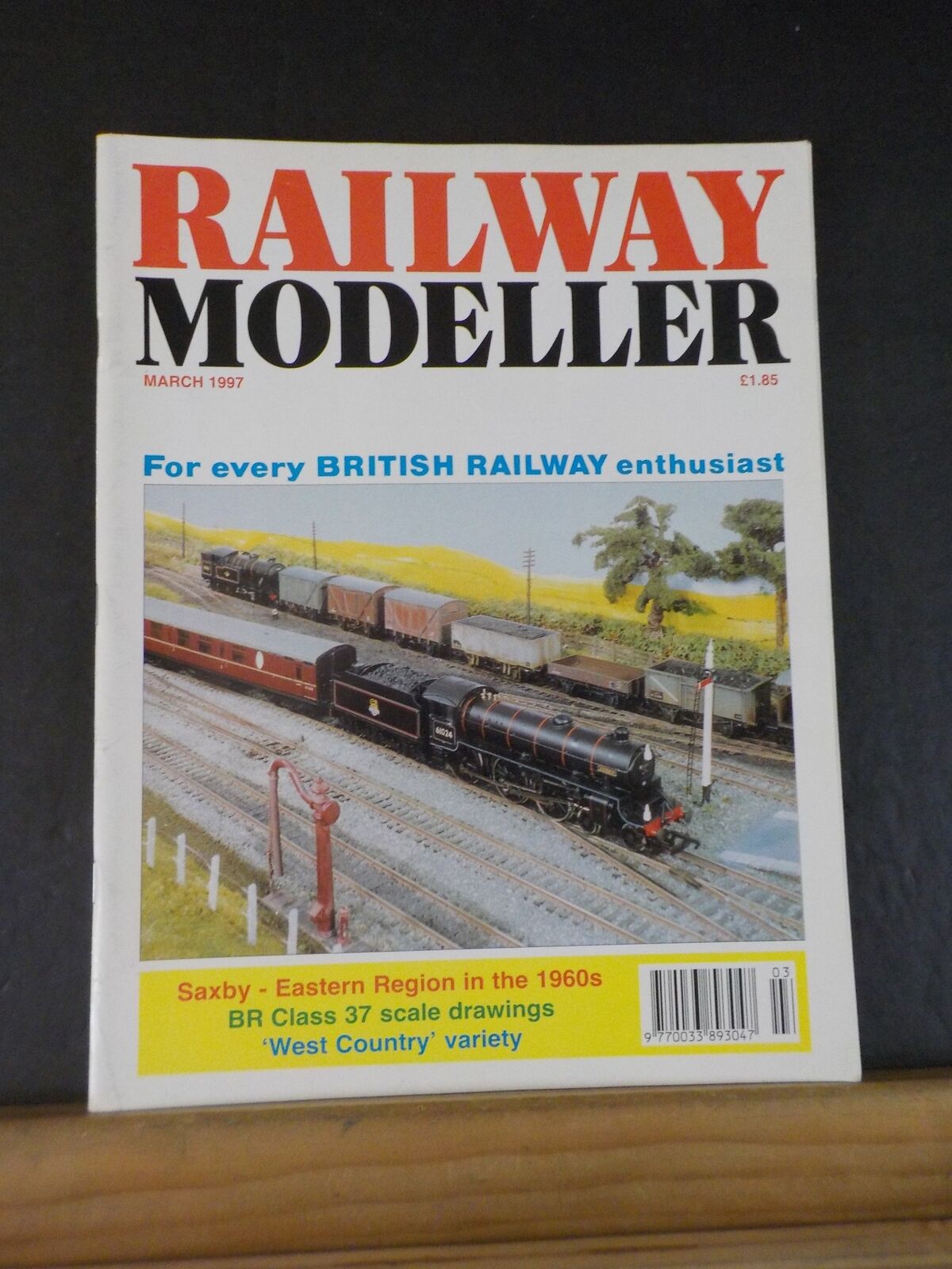 Railway Modeller 1997 March V48 #557 British RY enthusiast BR class 37 ...