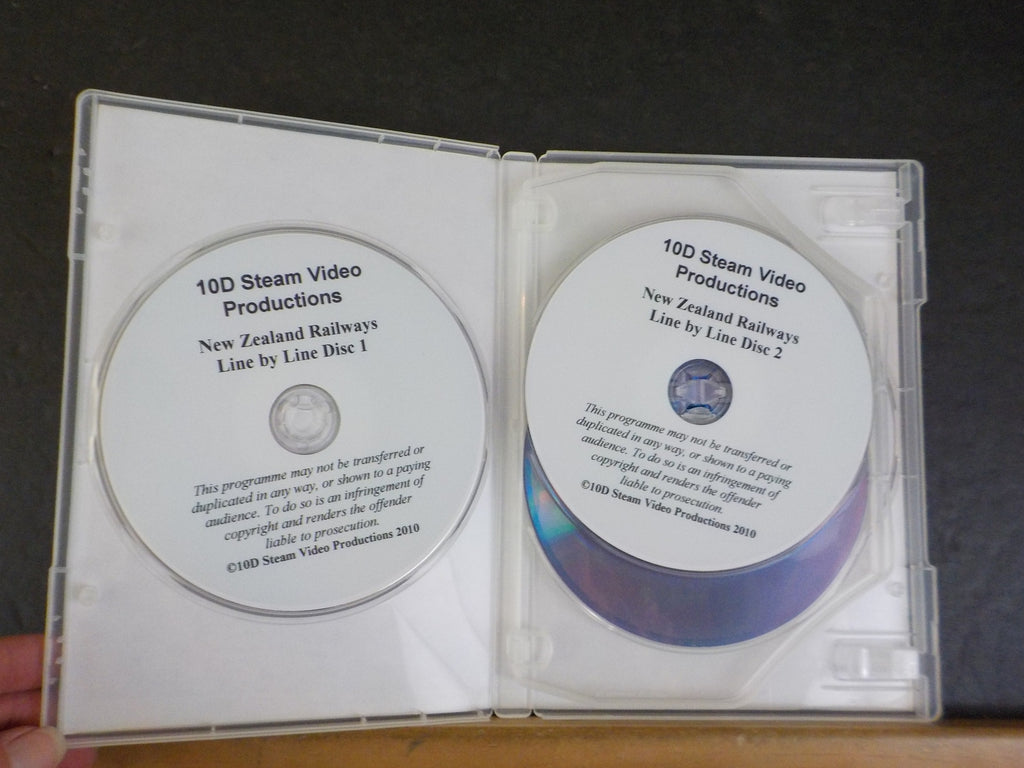 DVD New Zealand Railways- Line by Line 4 disc Set – RailroadTreasures