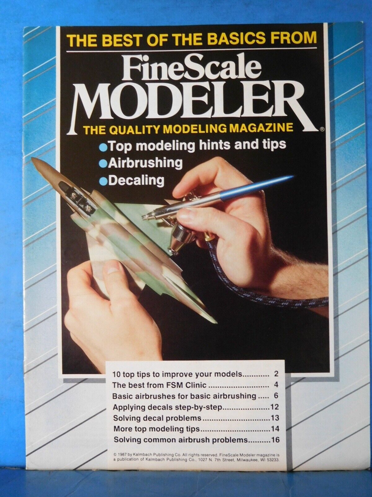 FineScale Modeler 1987 The best of the basics from – RailroadTreasures