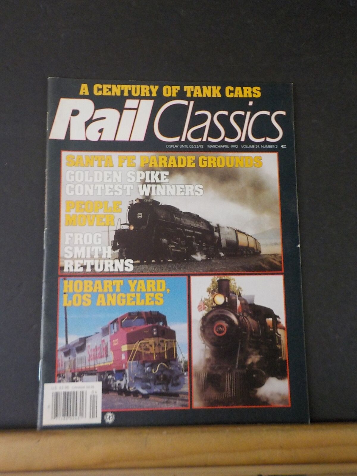 Rail Classics Magazine 1992 March April V21 #2 SF Parade Graounds Peop ...