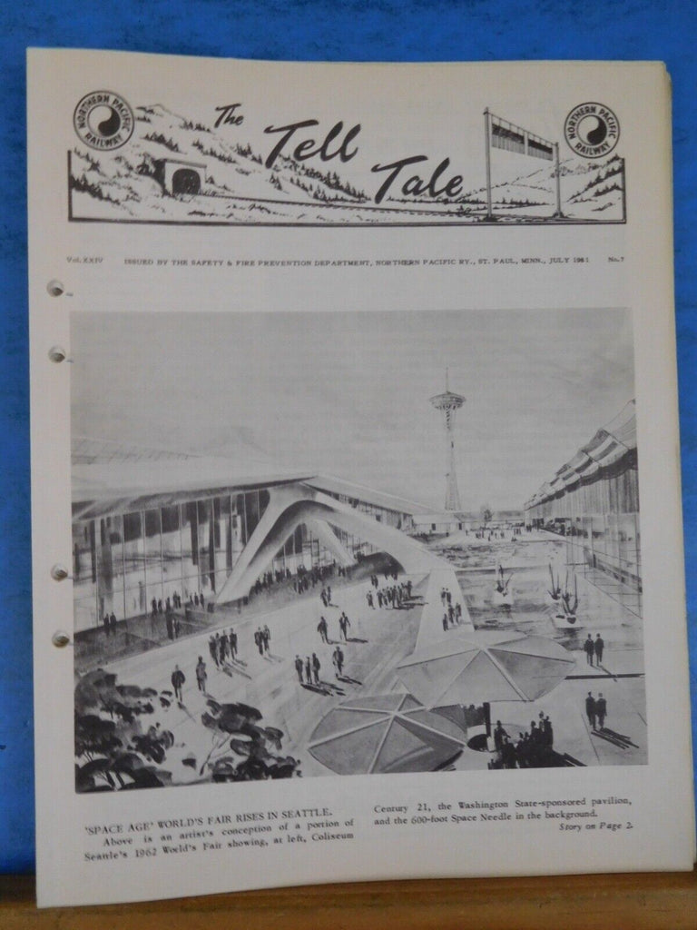 Tell Tale 1961 July Northern Pacific Employee Magazine Telltale ...