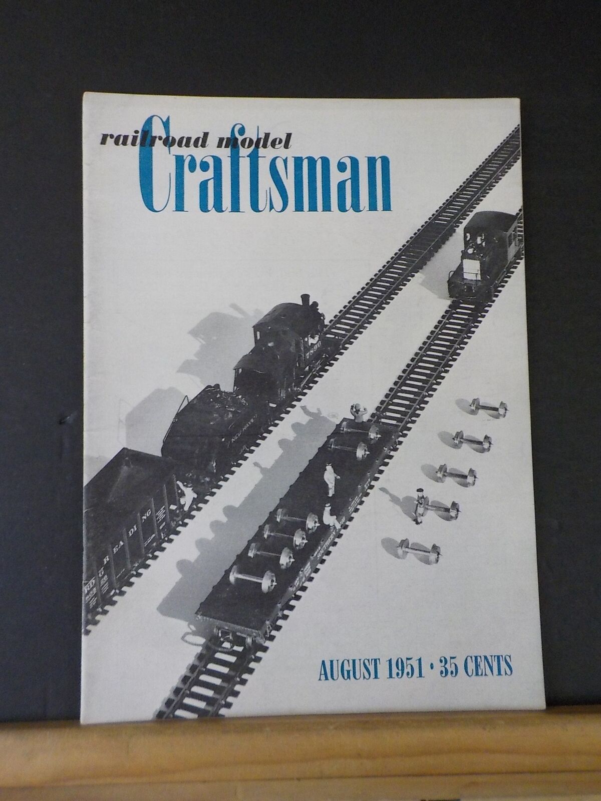 Railroad Model Craftsman Magazine 1951 August RMC Erie Railroad Covere ...