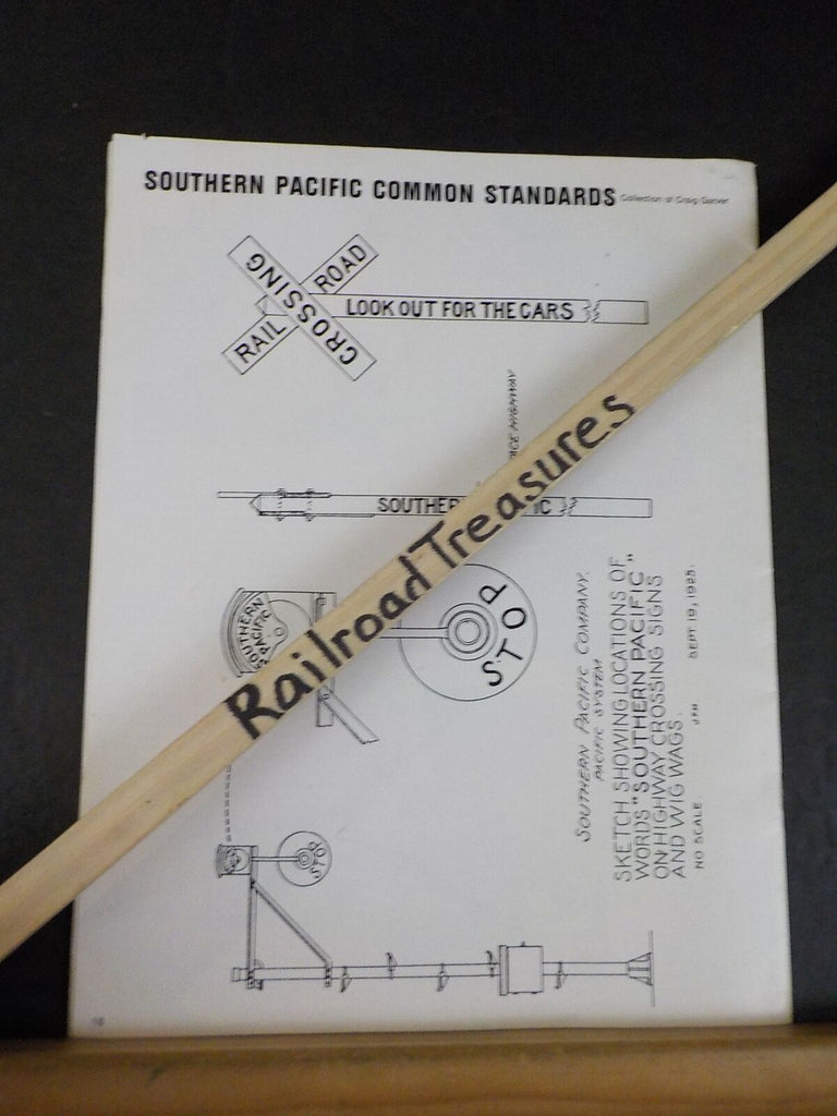 SP Trainline #17 Southern Pacific Historical & Technical Society Equip ...