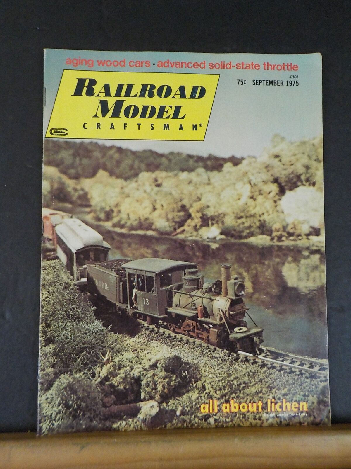 Railroad Model Craftsman Magazine 1975 September RMC Aging wood cars A ...