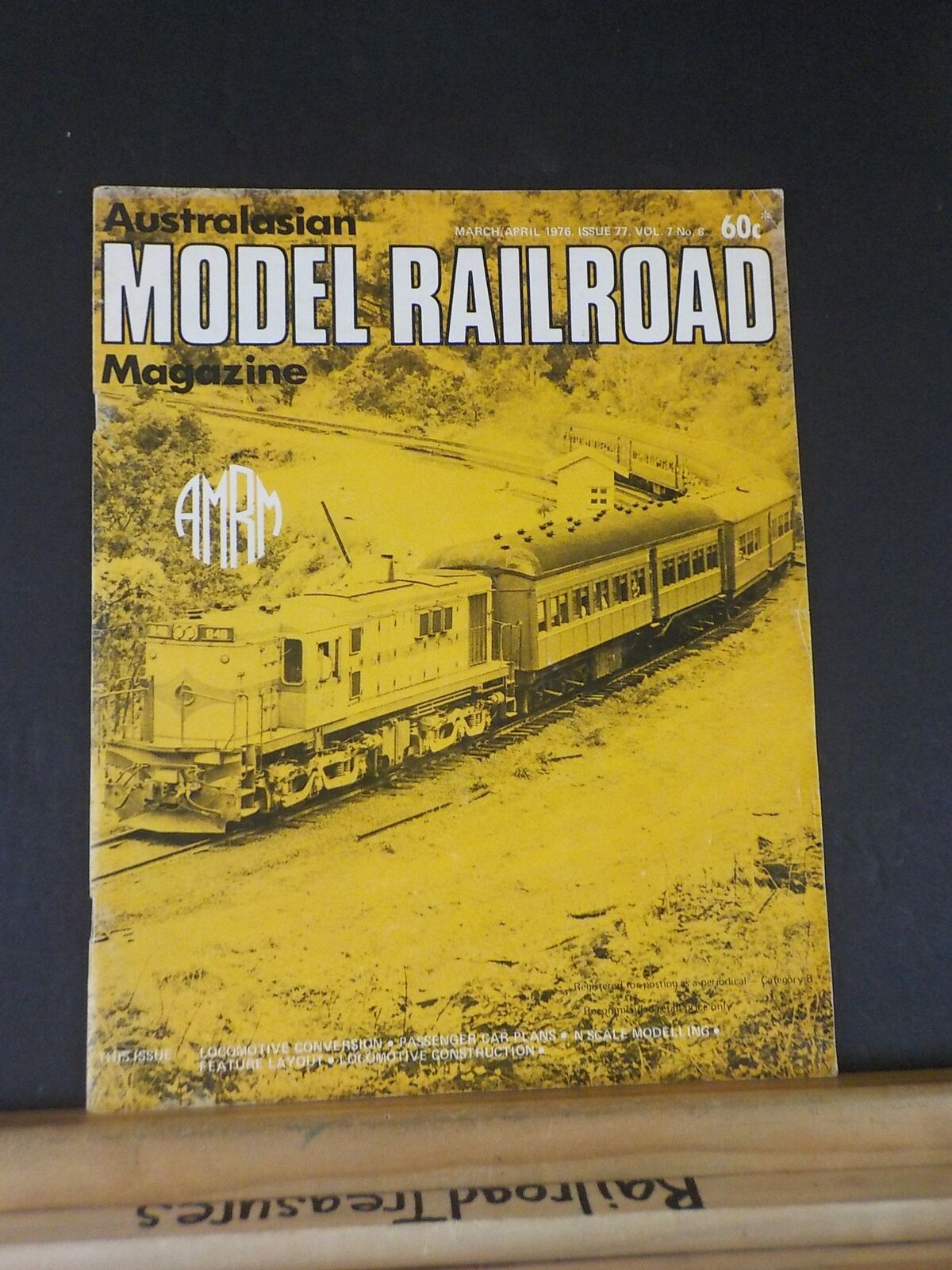 Australasian Model Railroad Magazine #77 V7#8 March April 1976 ...
