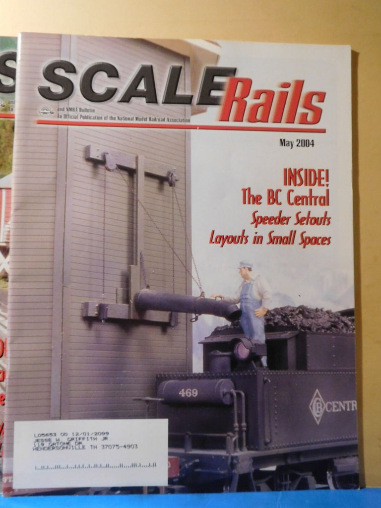 Scale Rails Complete Year 2004 12 Issues Scale Rails and NMRA Bulletin ...