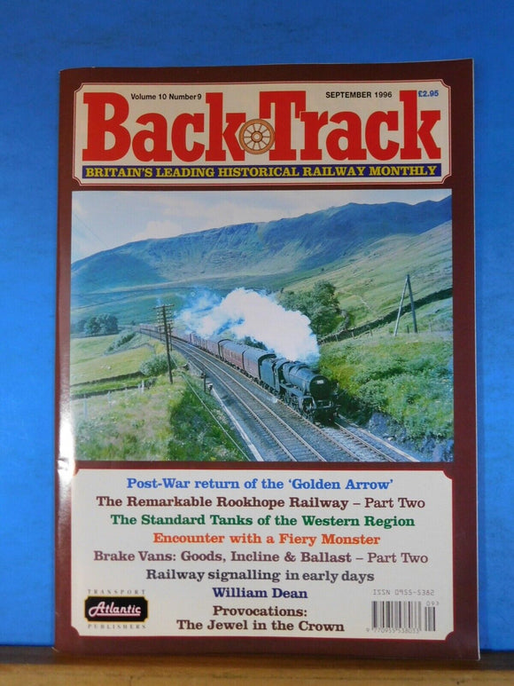 Back Track Magazine 1996 Sept Britain Railway History – RailroadTreasures