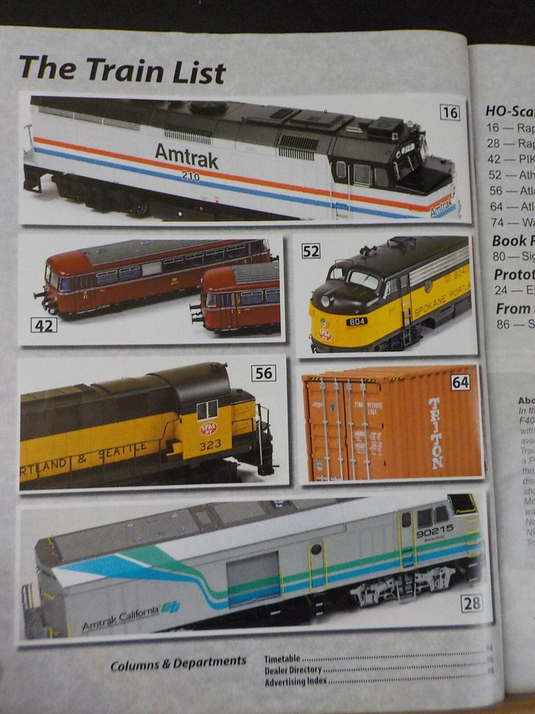 Model Railroad News V25 #3 2019 March Modernized F40PH NPCU HO scale ...