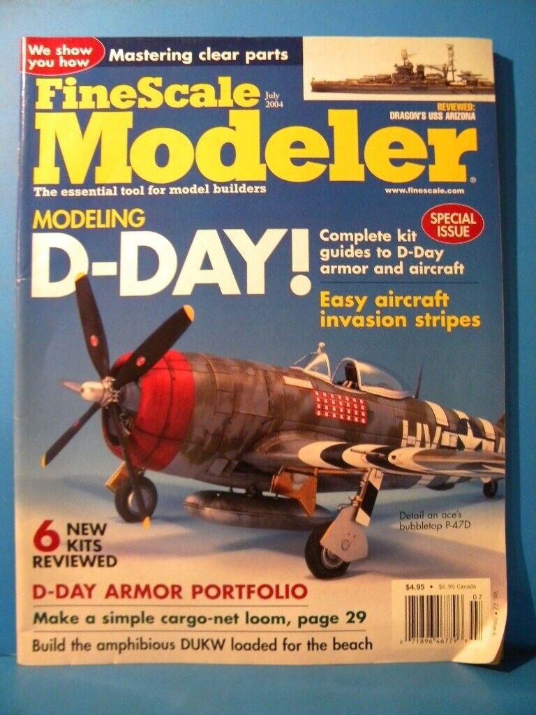 FineScale Modeler 2004 July 2004 Modeling D-Day Armor Portfolio ...