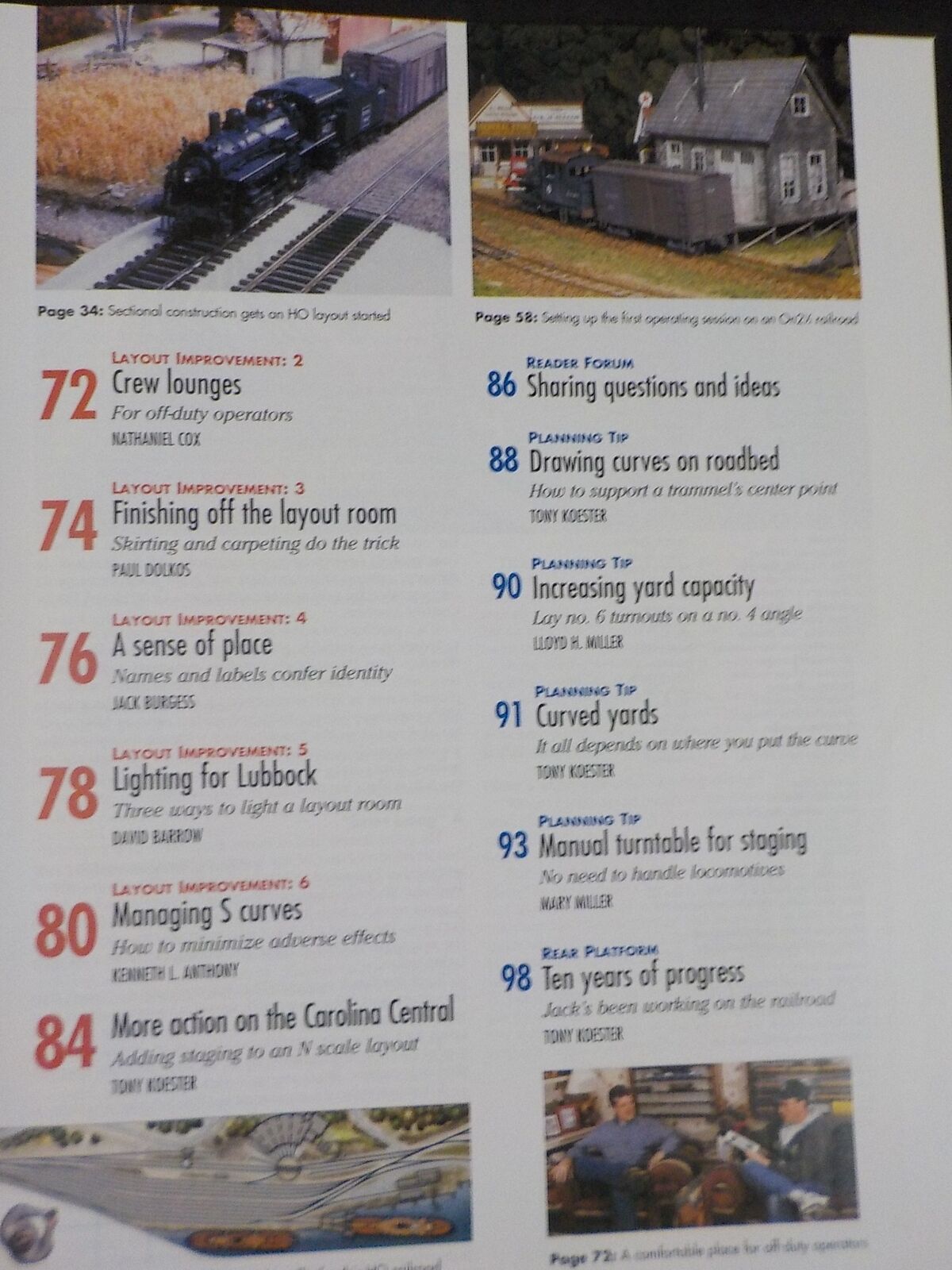 Model Railroad Planning 2005 Michigan Car ferry operations track plans ...