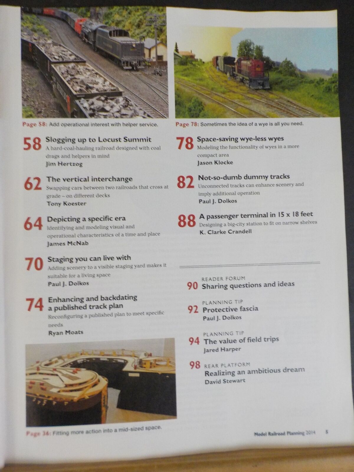 Model Railroad Planning 2014 Annual Model a busy passenger terminal ...