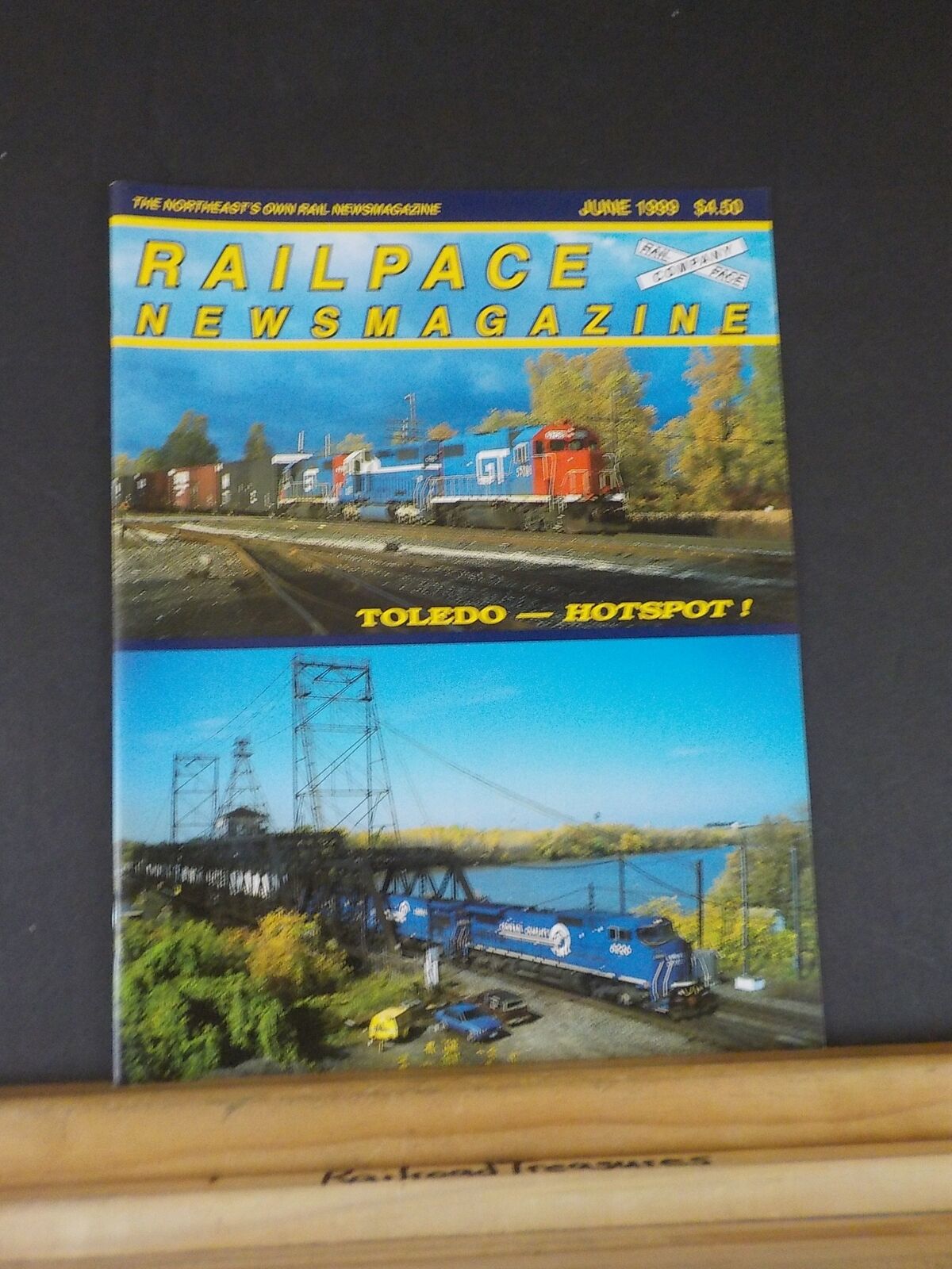 Rail Pace News Magazine 1999 June Railpace Toledo Farewell to D Tower ...