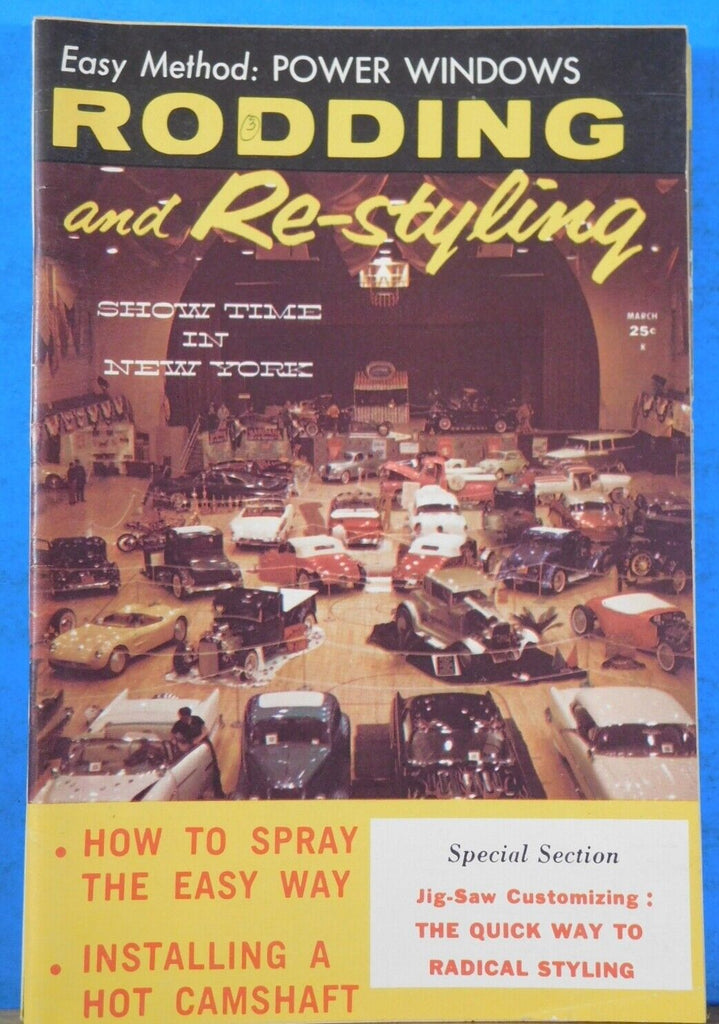Rodding and Re-styling 1959 March How to spray the easy way ...