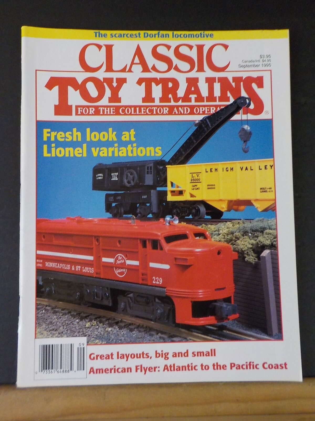 Classic Toy Trains 1995 September Lionel Variations American Flyer Gre ...