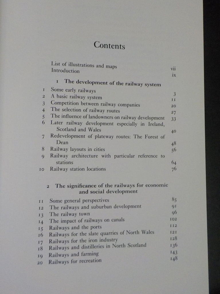 Railways in the British Isles by David Turnock w/ dust jacket ...