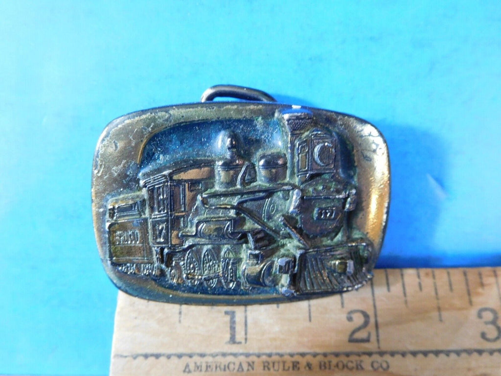 Jewelry Small Belt buckle serial number D1320 Train locomotive engine ...