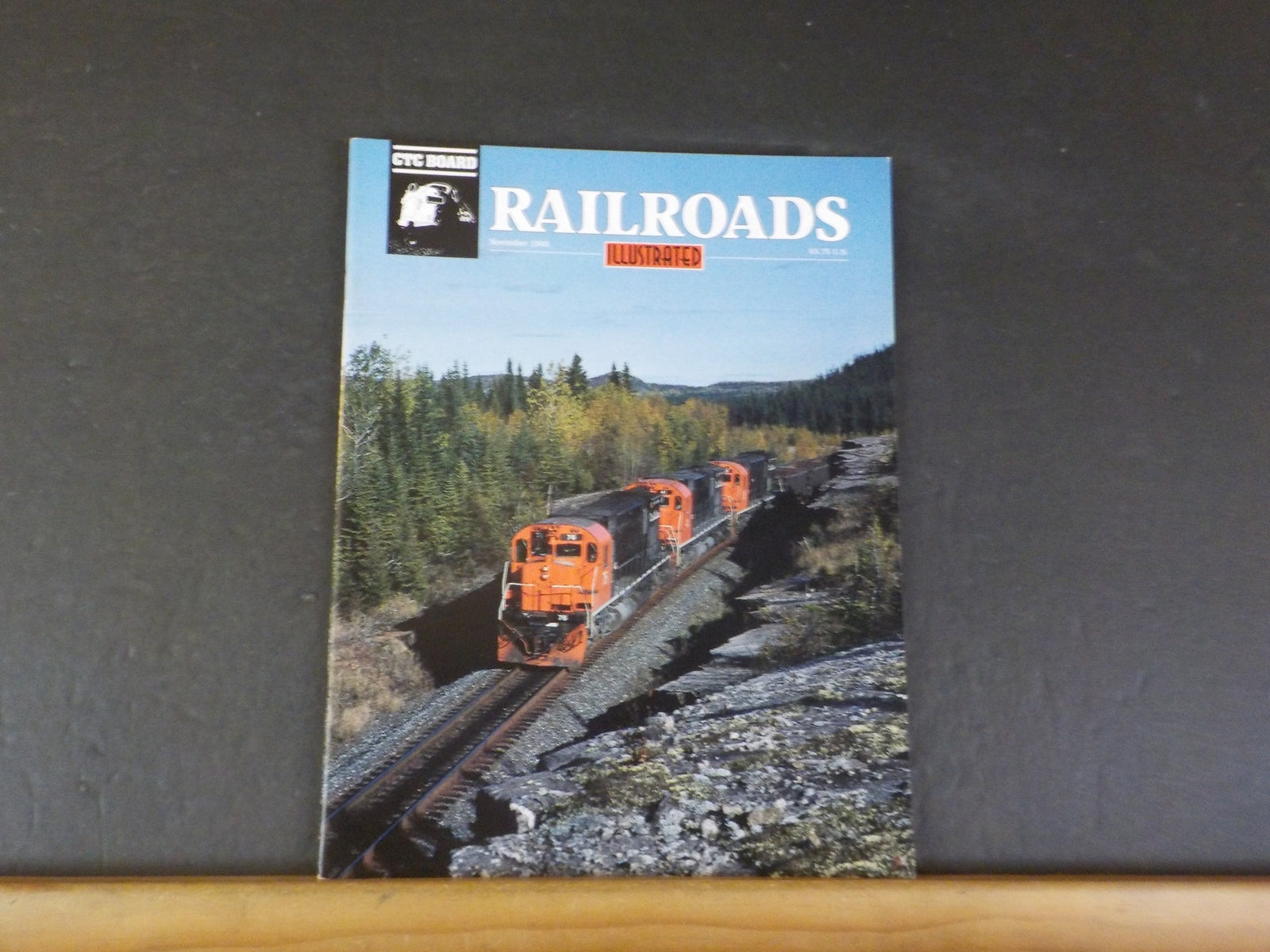 CTC Board Railroads Illustrated #191 November 1993 Railroad News Photo ...