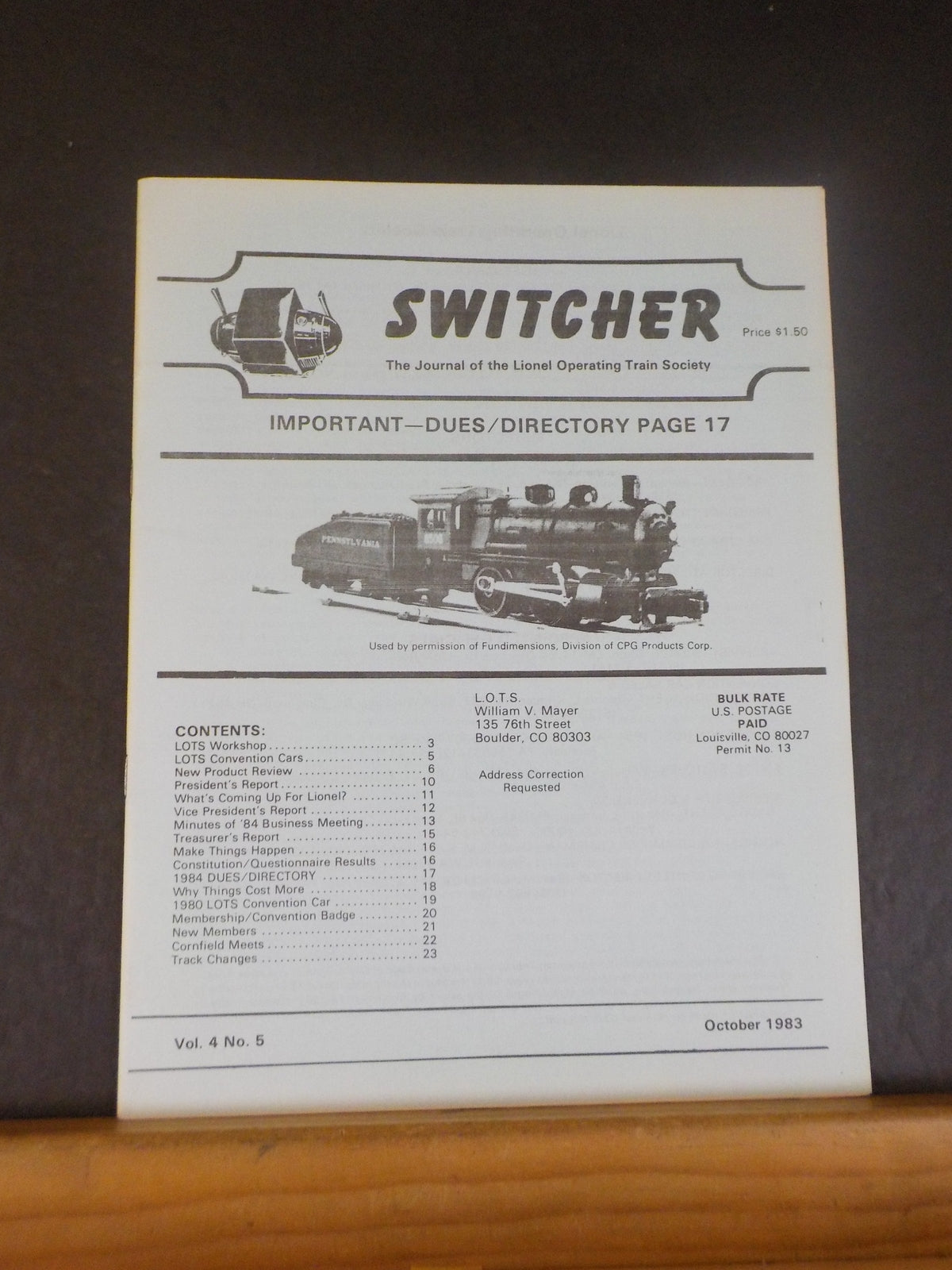 Switcher L.O.T.S. Vol 4 #5 New Product Review Convention car ...