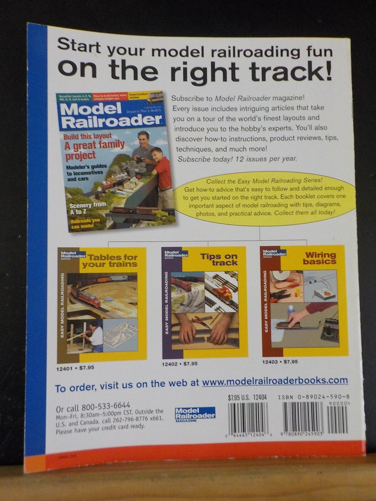 Model Railroader Books Simple Scenery Easy Model Railroading ...