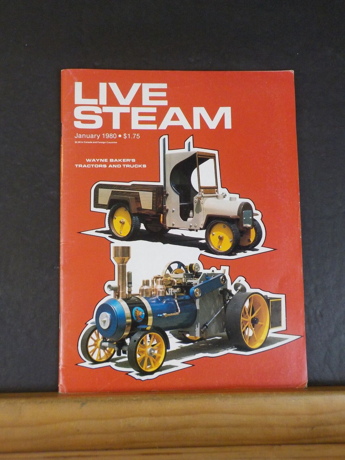 Live Steam Magazine 1980 JanuarySteam rudder design factors Tractors ...
