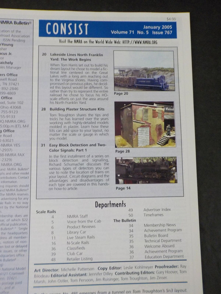 Scale Rails NMRA 2005 January Tom Harris’ Lakeside Lines ...