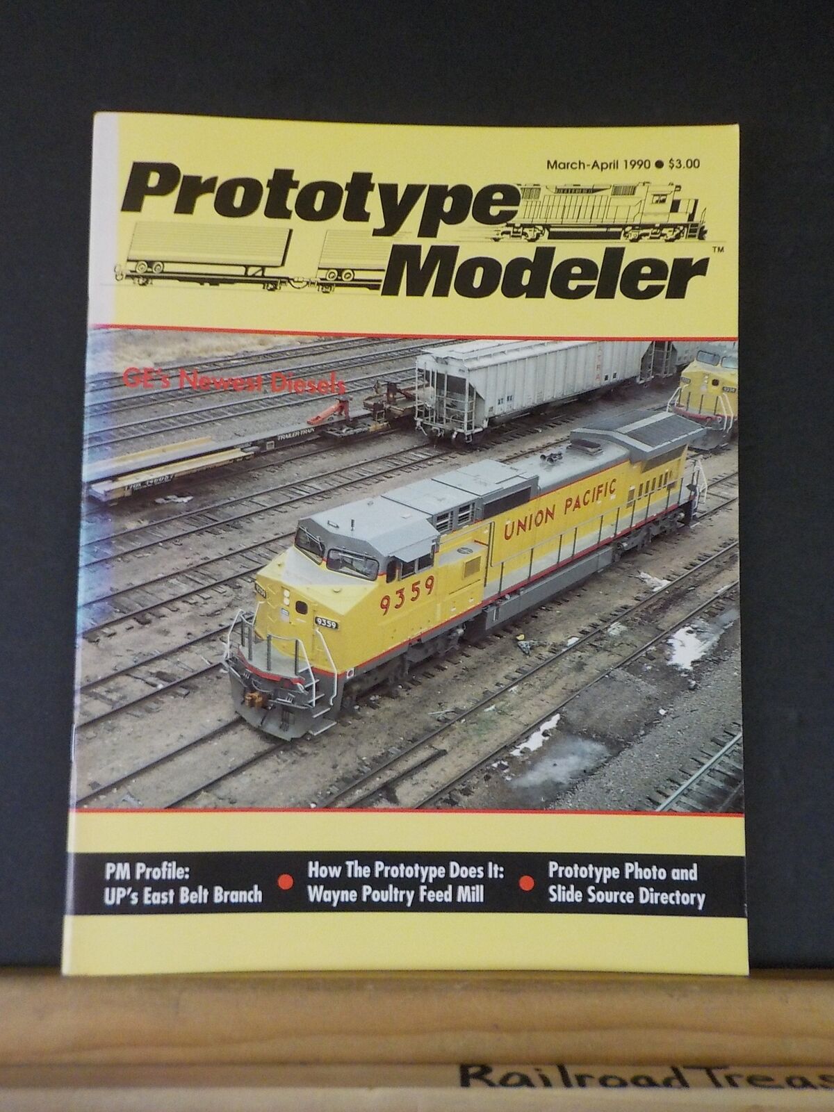 Prototype Modeler 1990 March April Wayne Poultry & Feed UP East Belt B ...