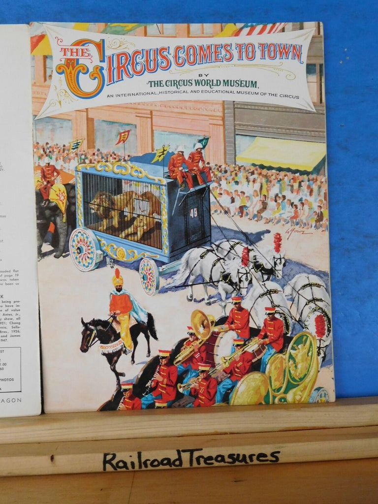 Bandwagon 1963 May June Circus Magazine FJ Taylor Russell Bros 1945 Co ...