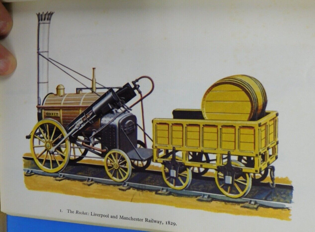 Great Steam Locomotives of all Time by O S Nock Arco color series Soft ...