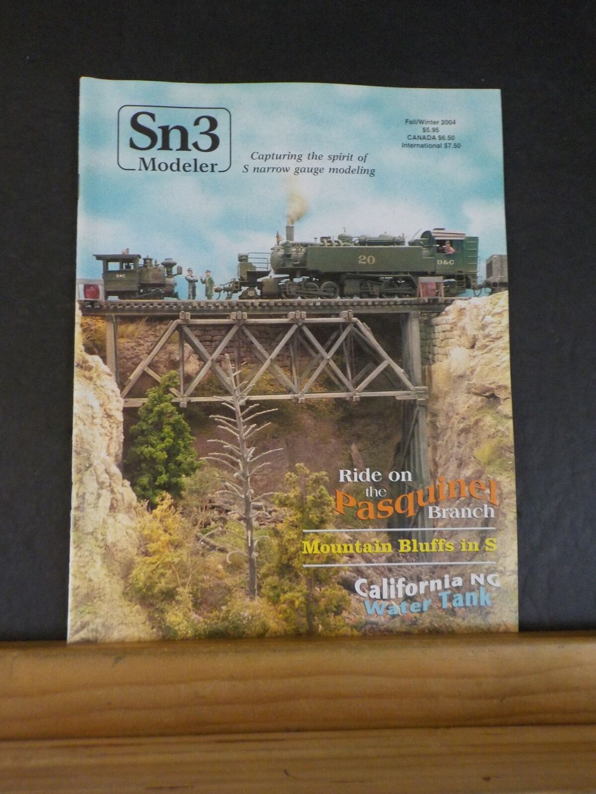 Sn3 Modeler 2004 Fall/Winter Vol XXI #2 Ride the Pasquinel branch ...