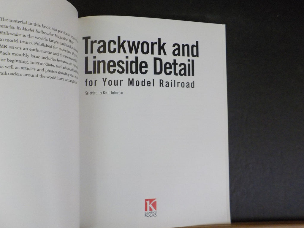 Model Railroader Books Trackwork and Lineside Detail for Your Model Ra ...