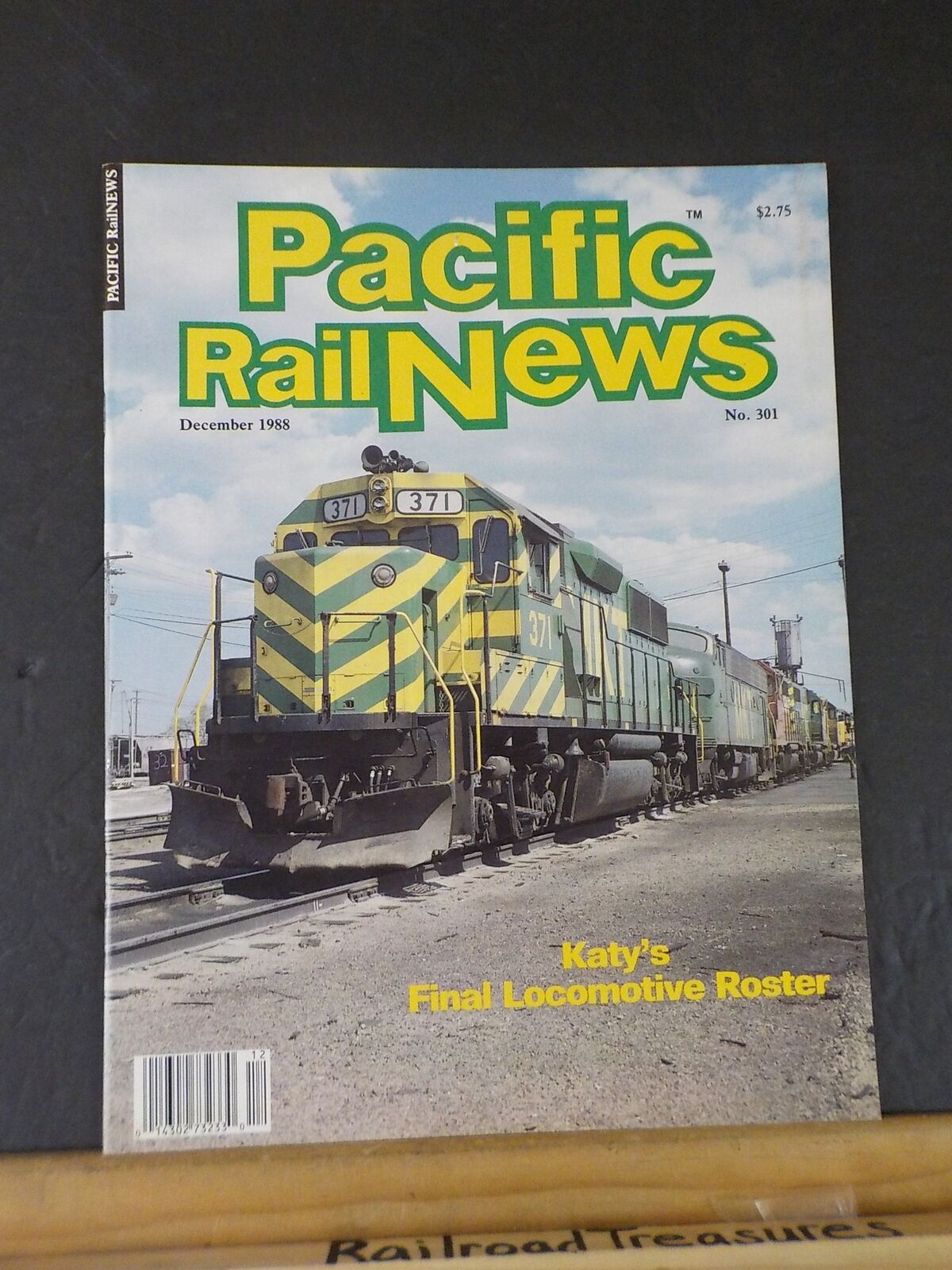 Pacific Rail News #301 1988 December Katy Final locomotive roster BN L ...