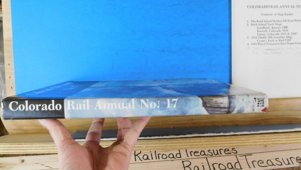 Colorado Rail Annual #17 By Charles Albi 300+ photos w/ Dust jacket so ...